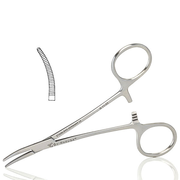 Halstead Mosquito Forceps 5" Curved | GerDentUSA