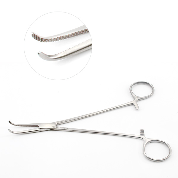 Baby Mixter Hemostatic Forceps 7 1/4" Curved | GerDentUSA