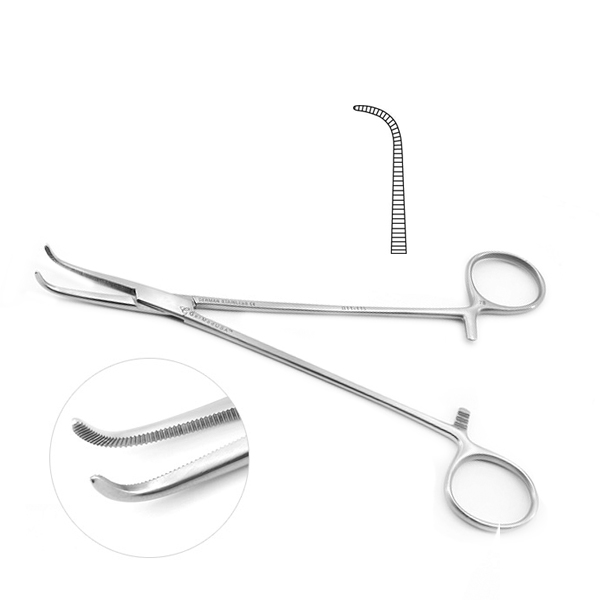 Baby Mixter Hemostatic Forceps 7 1/4" Curved | GerDentUSA