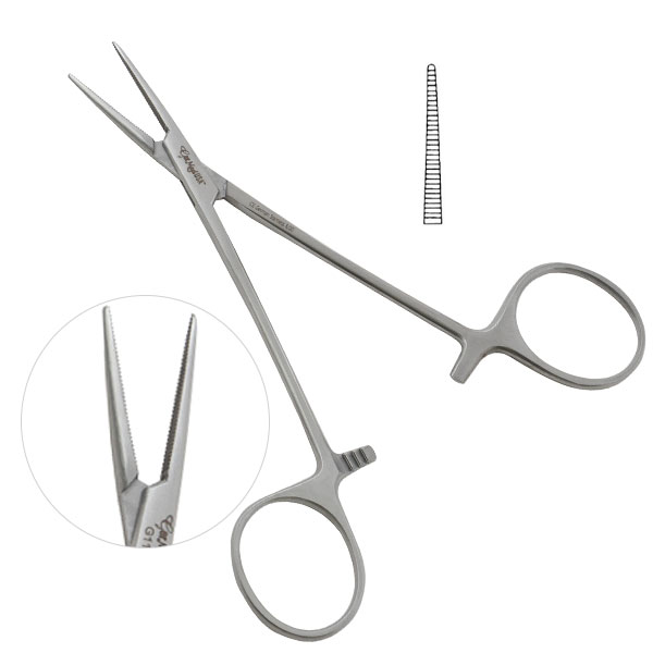 Micro Halstead Mosquito Forceps 5" Straight | GerDentUSA