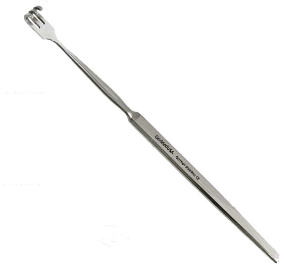 Rake Retractor 3 Prong Sharp | GerDentUSA
