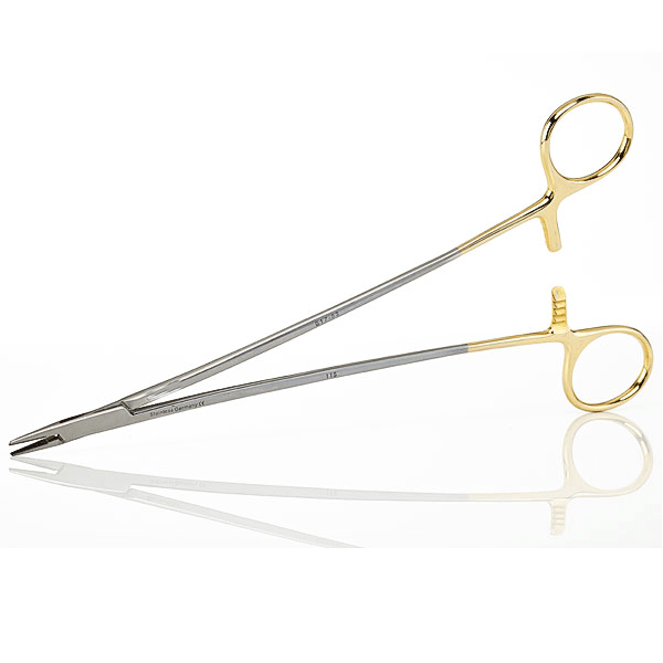 Debakey Needle Holder TC Insert Jaws 6" 15cm | GerDentUSA