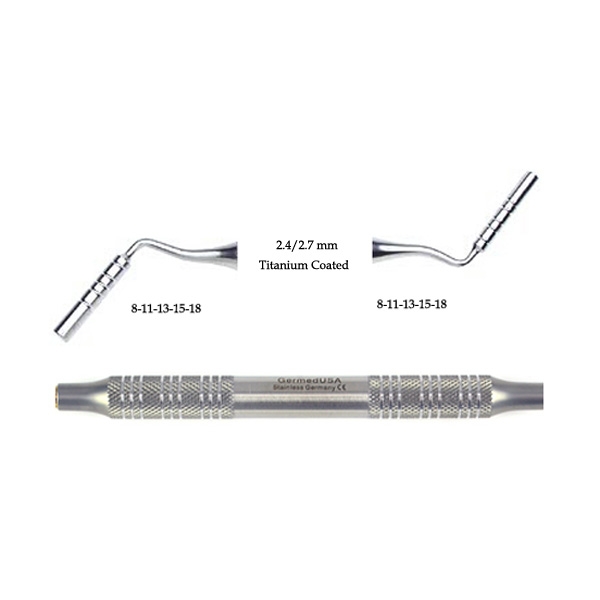 Implant Graft Packer Coated 2.4/2.7mm 8-11-13-15-18 | GerDentUSA