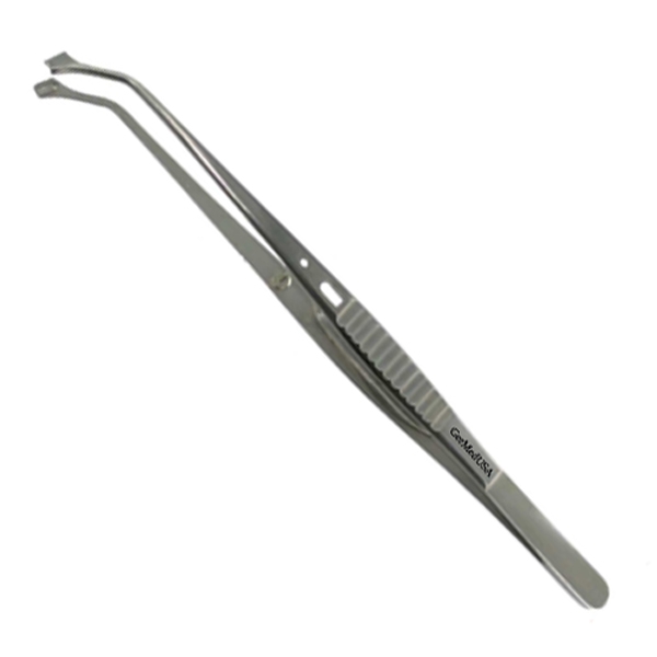 Self Locking Implant Forceps Angled 16cm | GerDentUSA