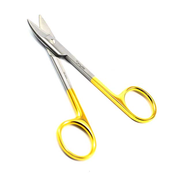 Crown Scissors Pedodontic Straight 11cm Tungsten Carbide