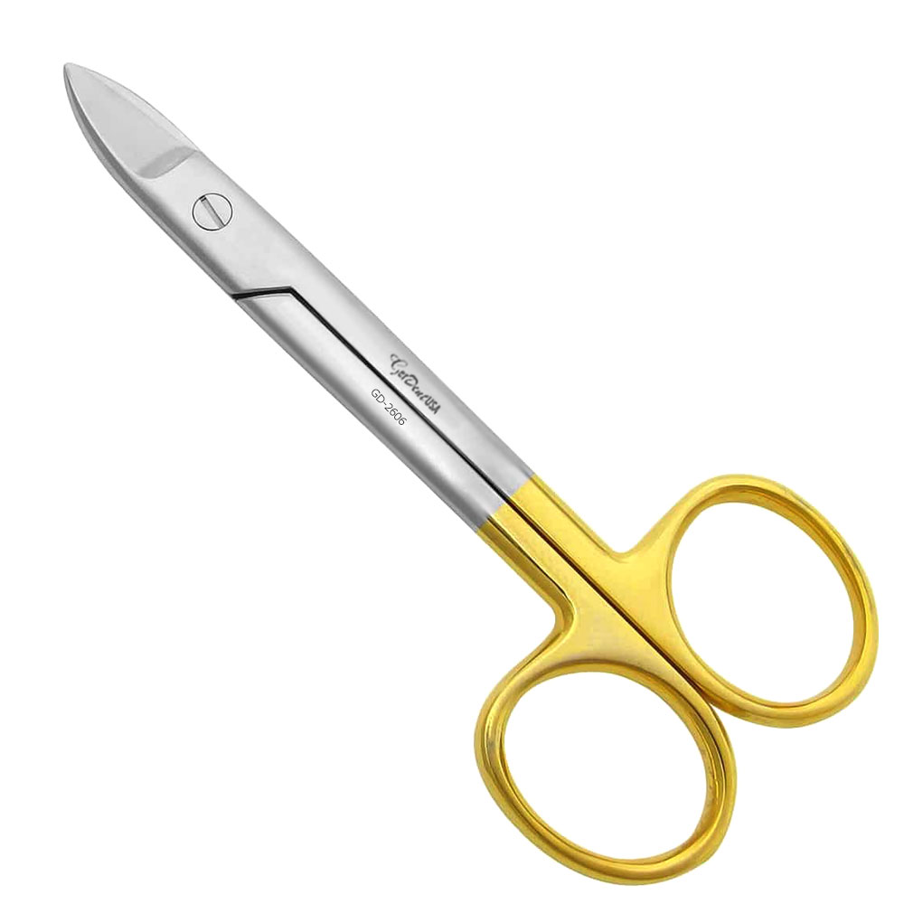 Crown Scissors Pedodontic Straight 11cm Tungsten Carbide