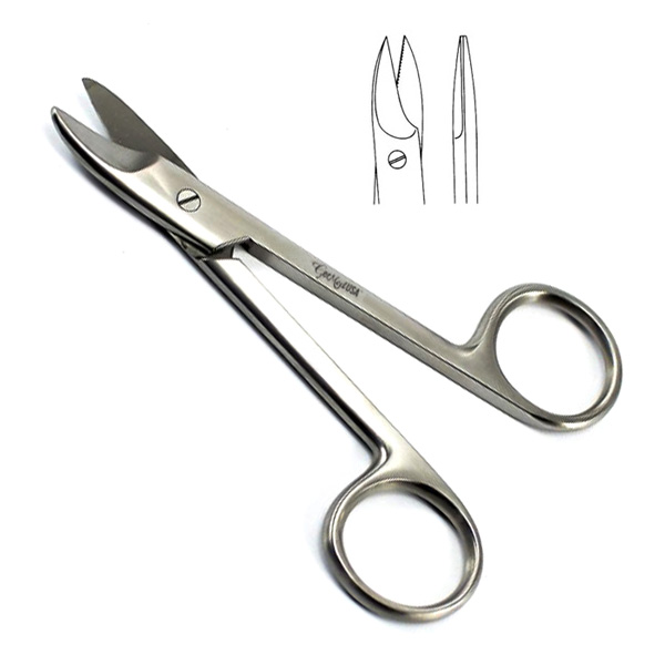 Crown Scissors Pedodontic Curved 11cm | Upto 20% Discount