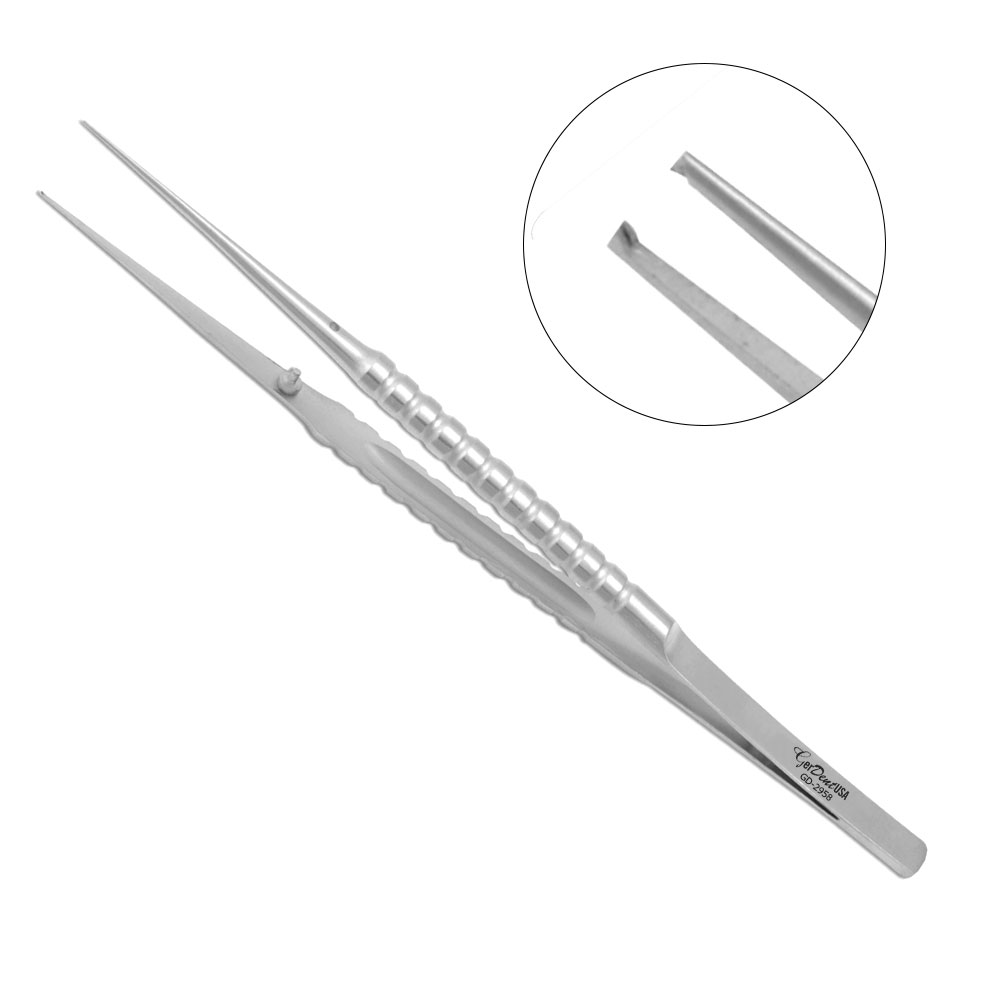 Tweezer Tissue Forceps Micro Suture 16cm | GerDentUSA