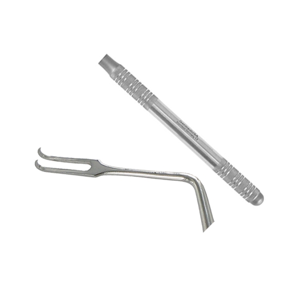 Double Prong Skin Hook TR 28K-Right | GerDentUSA Inc.