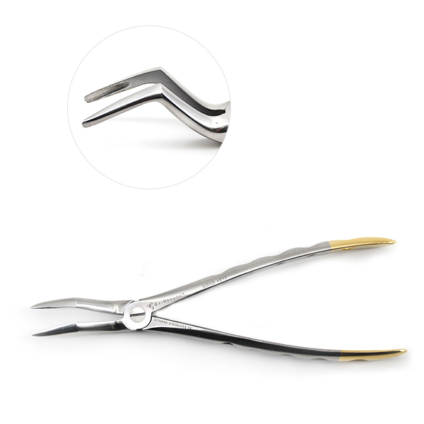 Atraumatic Lower Root Forceps Extra Long Beak 46XL | GerDentUSA Inc