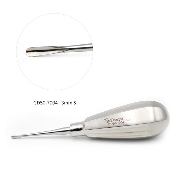 Luxating Elevator 3mm Straight, Short Handle | 10% Discount