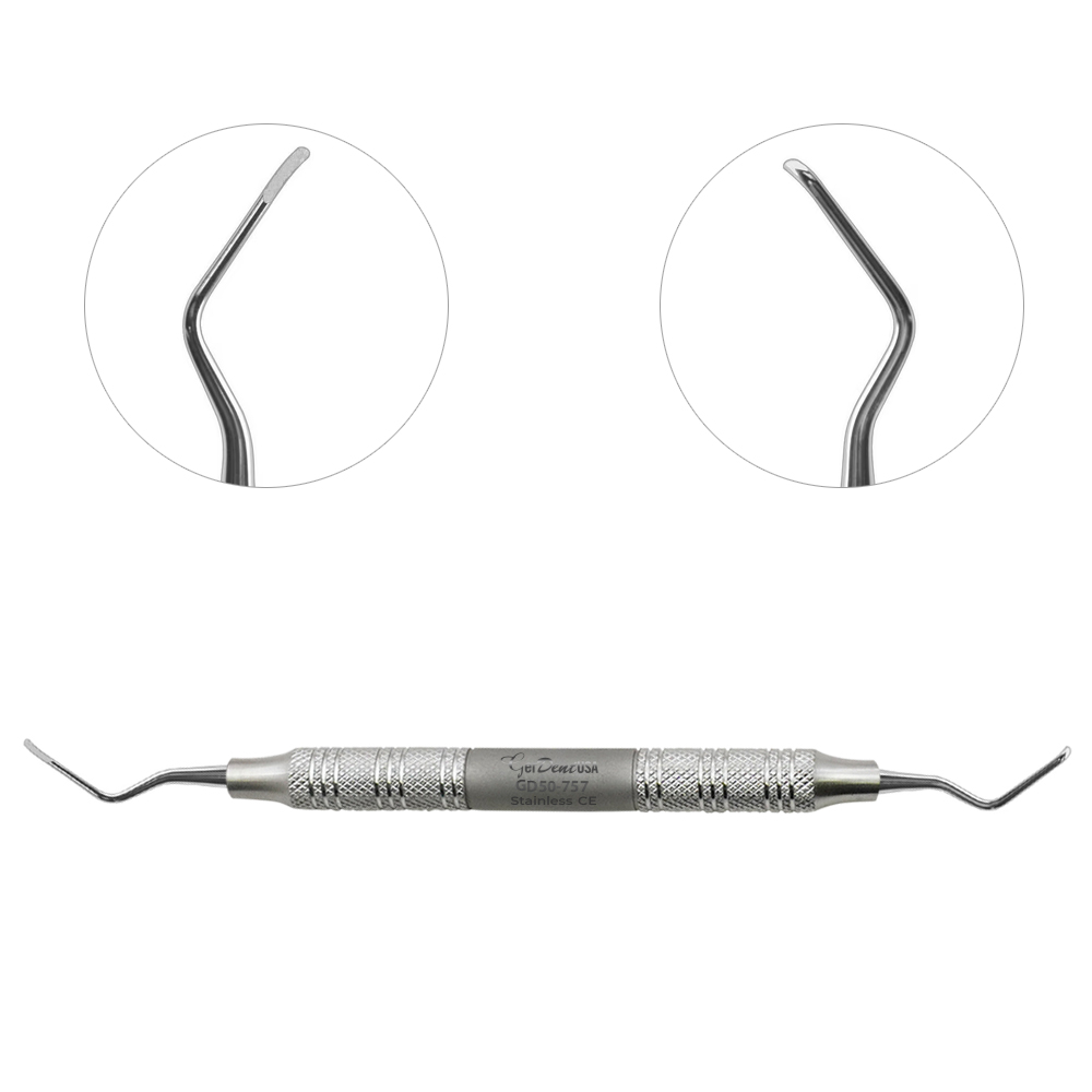 Columbia Curette 4L-4R TTDE Double-Ended Cut Back Universal Curette