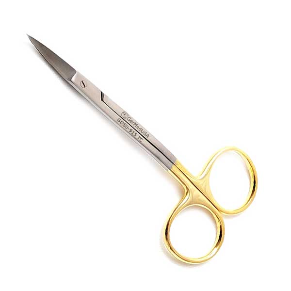 La Grange Gum Scissors 11.5cm, Curved Tungsten Carbide